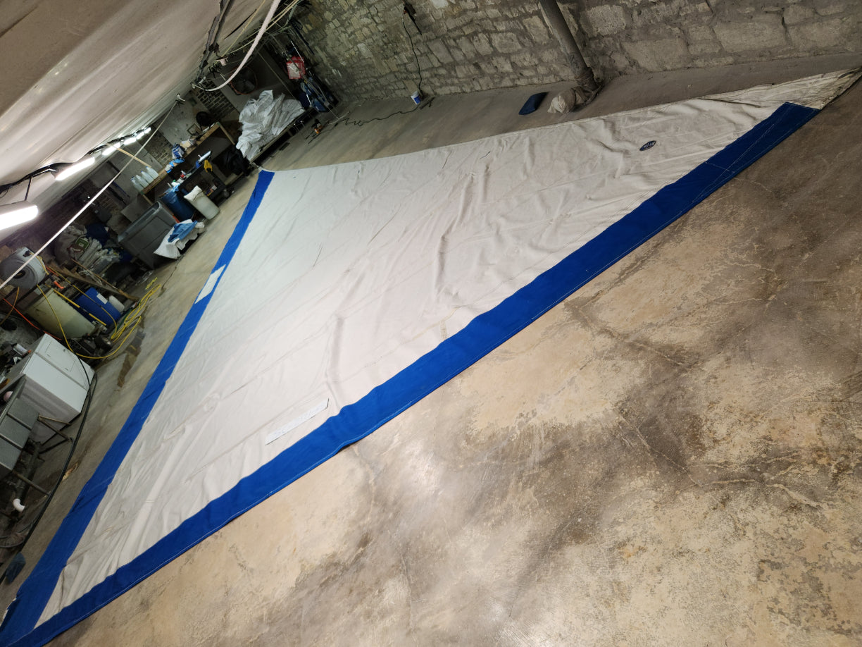 Dacron Furling Headsail by North in Fair Condition 42.7' Luff ...