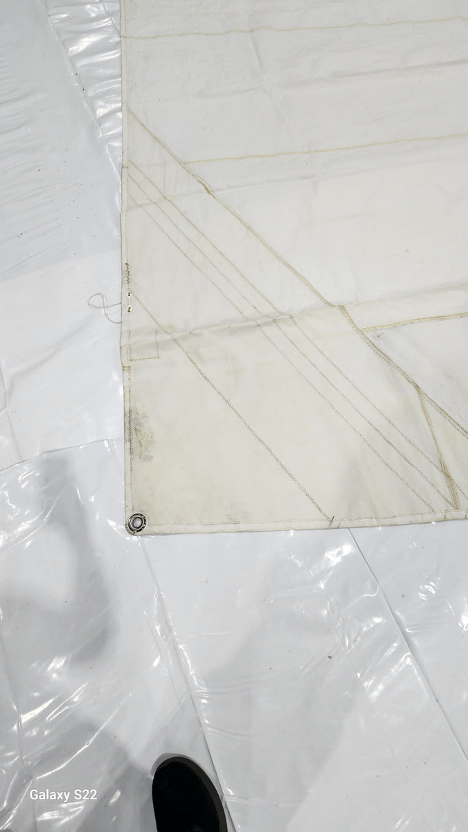 Dacron Staysail by Ulmer Sails in Good Condition 39.6' Luff – Sailbrite ...