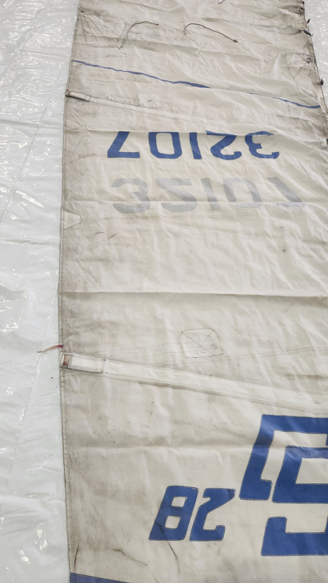 Dacron Main Sail for San Juan-28 in Fair Condition 31.5' Luff ...