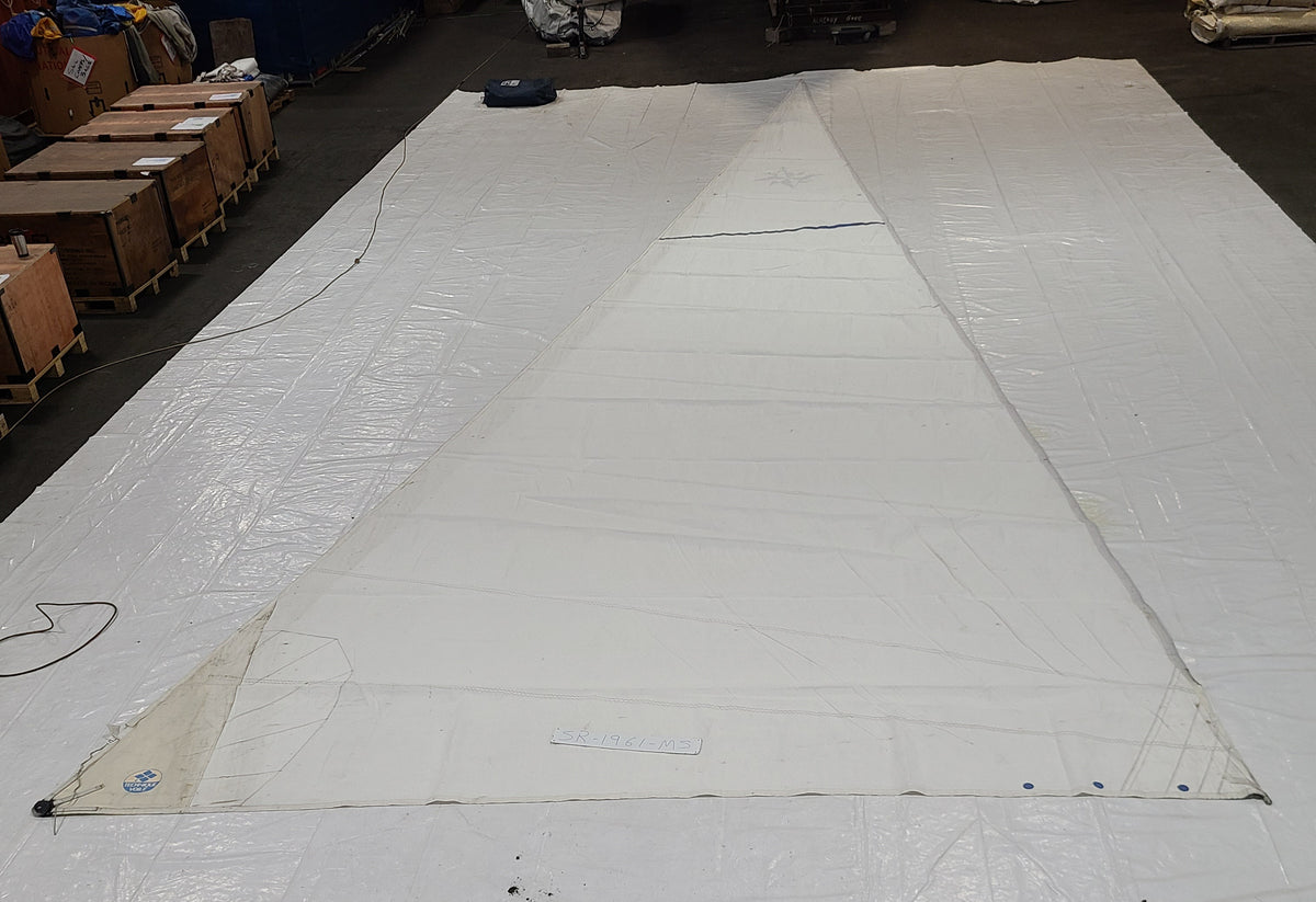 Dacron Furling Main Sail by Technique Voile in Fair Condition 42.4' Lu ...
