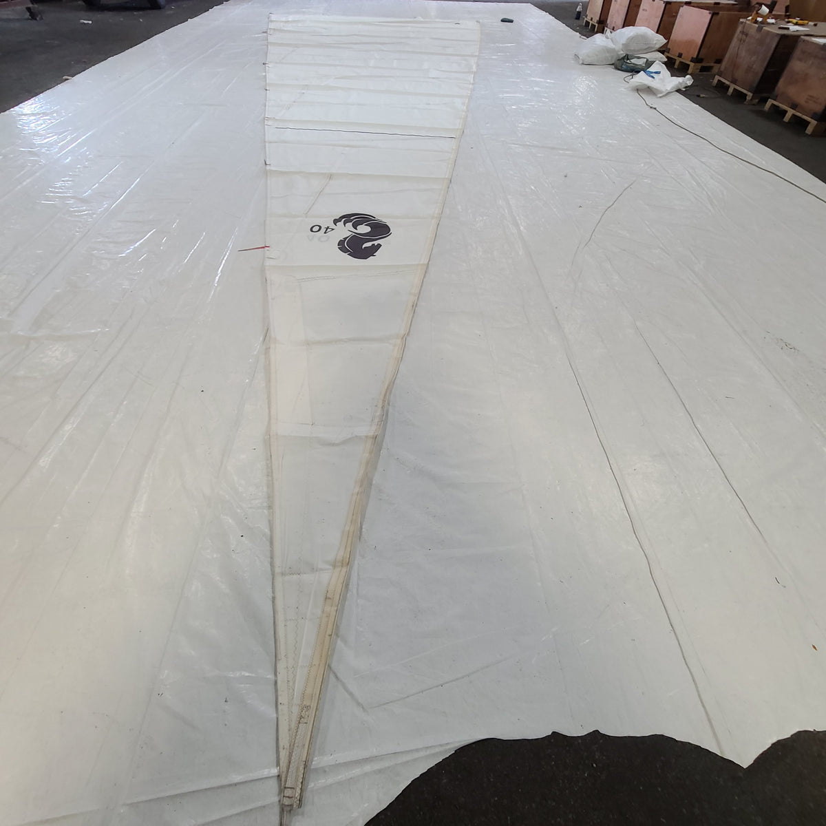 Dacron Main Sail for Beneteau 40 by Neil Pryde in Good Condition 44.5 ...