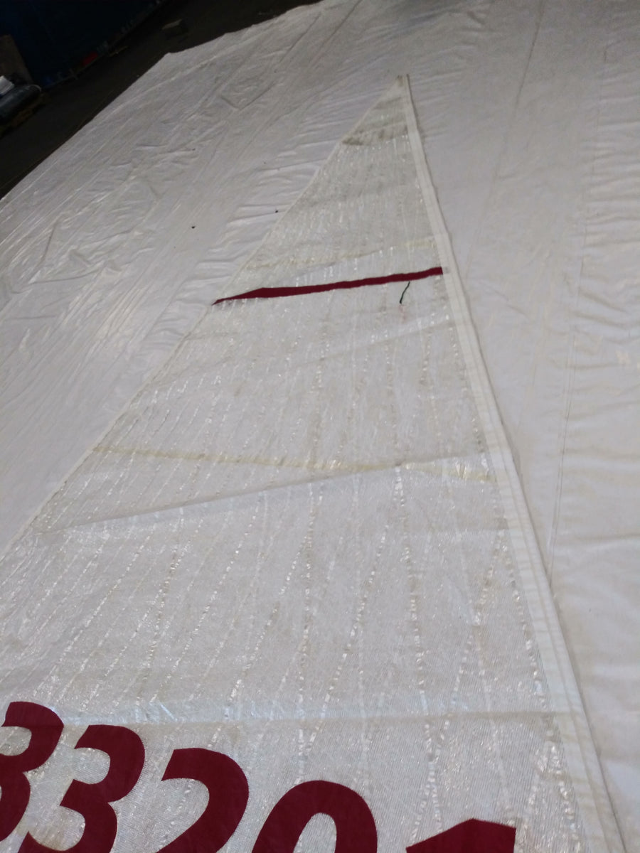 Mylar/Kevlar Genoa by UK Sails in Good Condition 34' Luff – Sailbrite ...